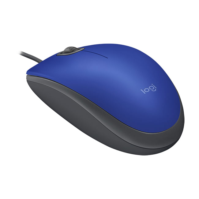MOUSE LOGITECH OPTICO AZUL M110 USB - Tomy
