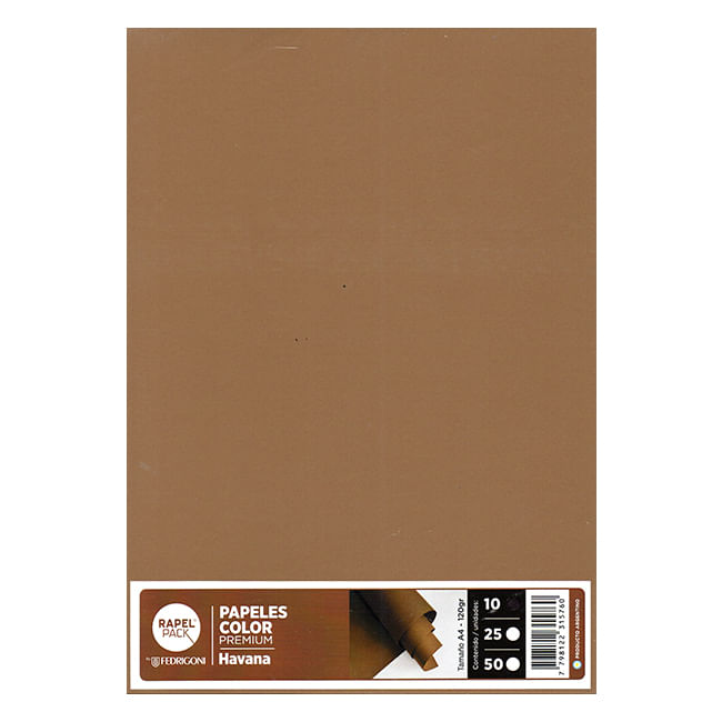 PAPEL PREMIUM A4 120grs x 10 HAVANA - Tomy