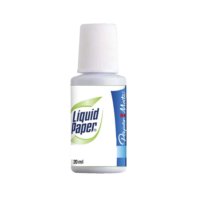 CORRECTOR LIQUID PAPER BOTELLA 20ml. - Tomy