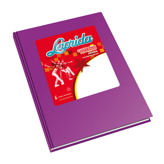 CUAD.T/DURA LAPRIDA FORRADO x 50 LILA RAY. - Tomy