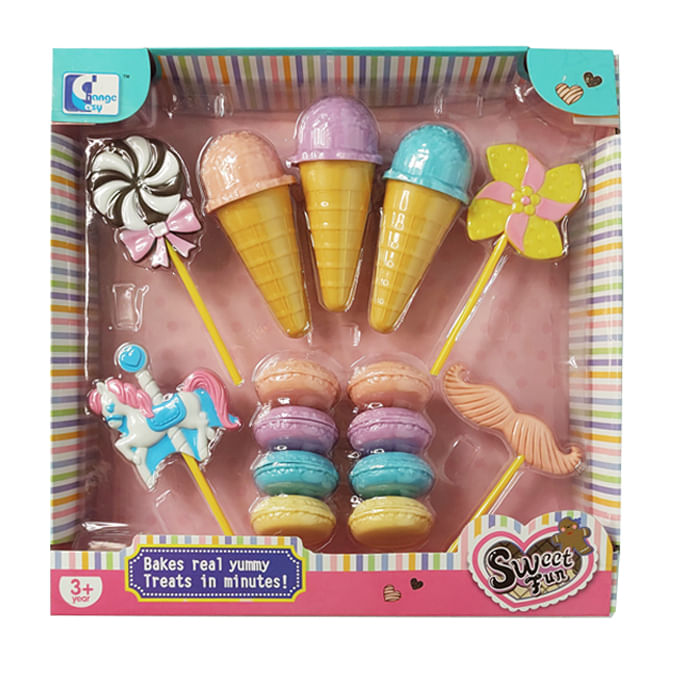 SET DE DULCES SWEET FUN 18 PIEZAS EN CAJA - Tomy