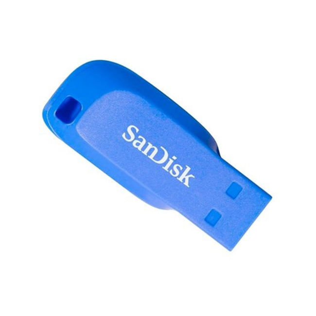 PEN DRIVE SANDISK CRUZER BLADE AZUL 32GB - Tomy