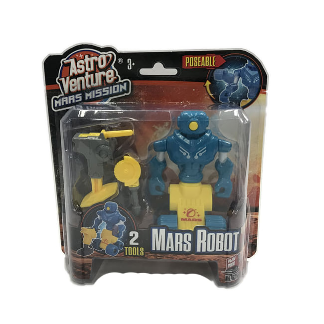 ASTRO VENTURE MARS MISSION MARS ROBOT CON HERRAMIENTAS - Tomy