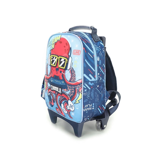 MOCHILA CARRO CHIMOLA PULPO STREAMER 30cm. - Tomy