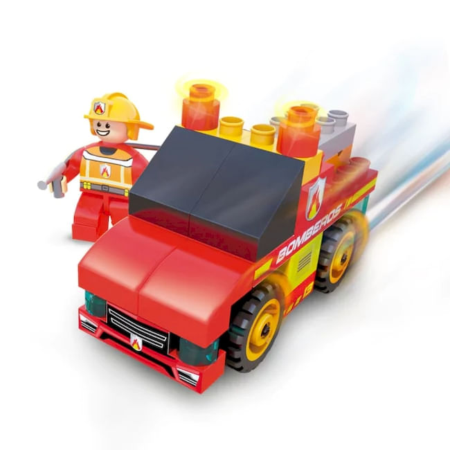 BLOQUE BLOCKY BOMBERO 40pzas DOY PACK - Tomy