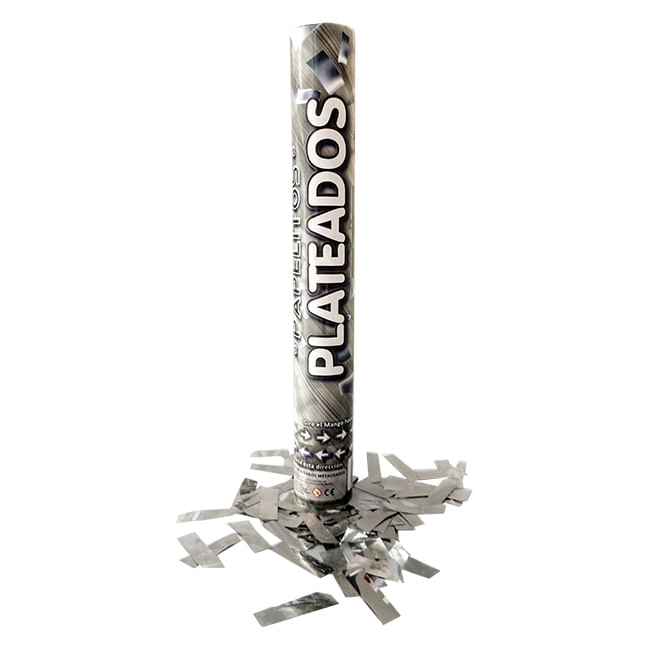 LANZA PAPELITOS PLATEADO METALIZADOS - Tomy