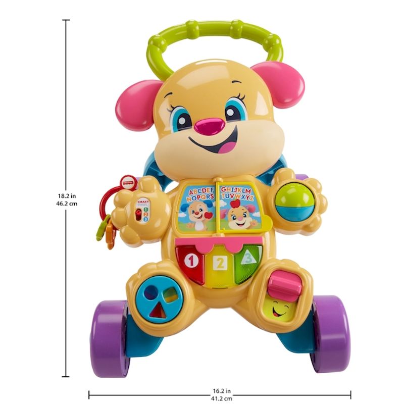 CAMINADOR FISHER PRICE HERMANITA DE APRENDIZAJE RIE Y APRENDE - Tomy