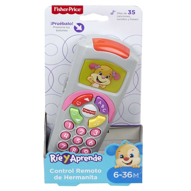 CONTROL REMOTO FISHER PRICE RIE Y APRENDE - Tomy