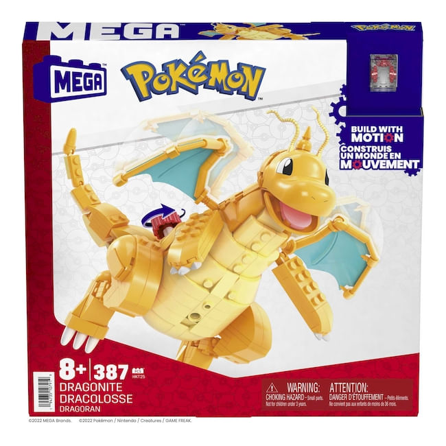 BLOQUES MEGA POKEMON DRAGONITE - Tomy
