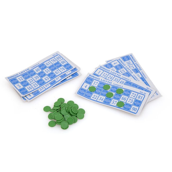 JUEGO DE MESA TOYLAND BINGO CON BOLILLERO MEDIANO 48 CARTONES Y 90 ...