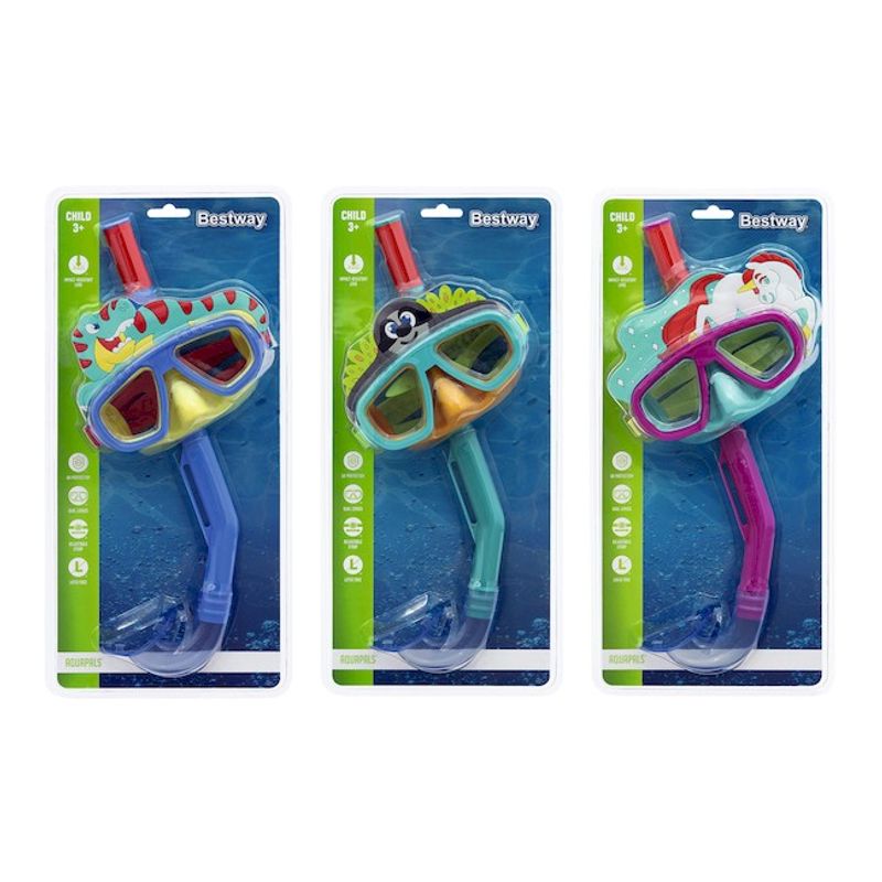 SET DE SNORKEL BESTWAY ANIMALITOS SURTIDO - Tomy
